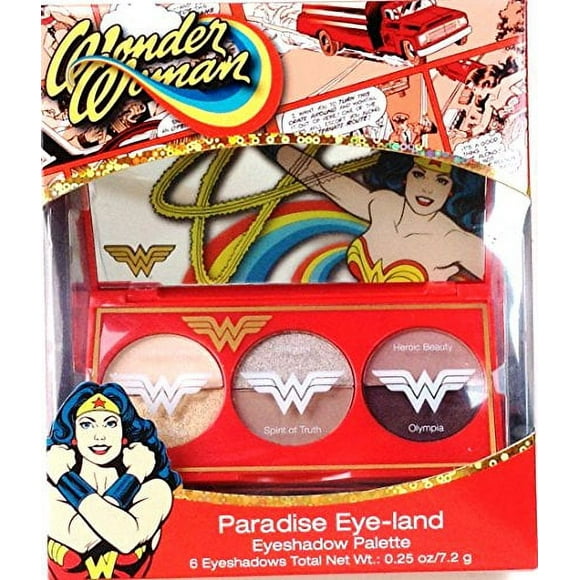 Wonder Woman Eye Makeup