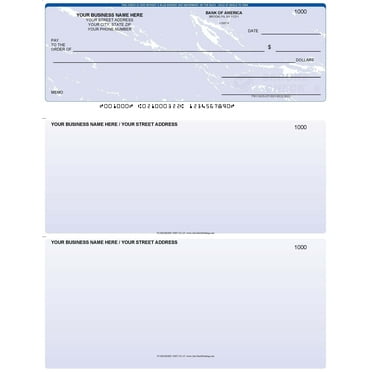 Compuchecks 1000 High Security Blank Check Paper, QuickBooks Compatible ...