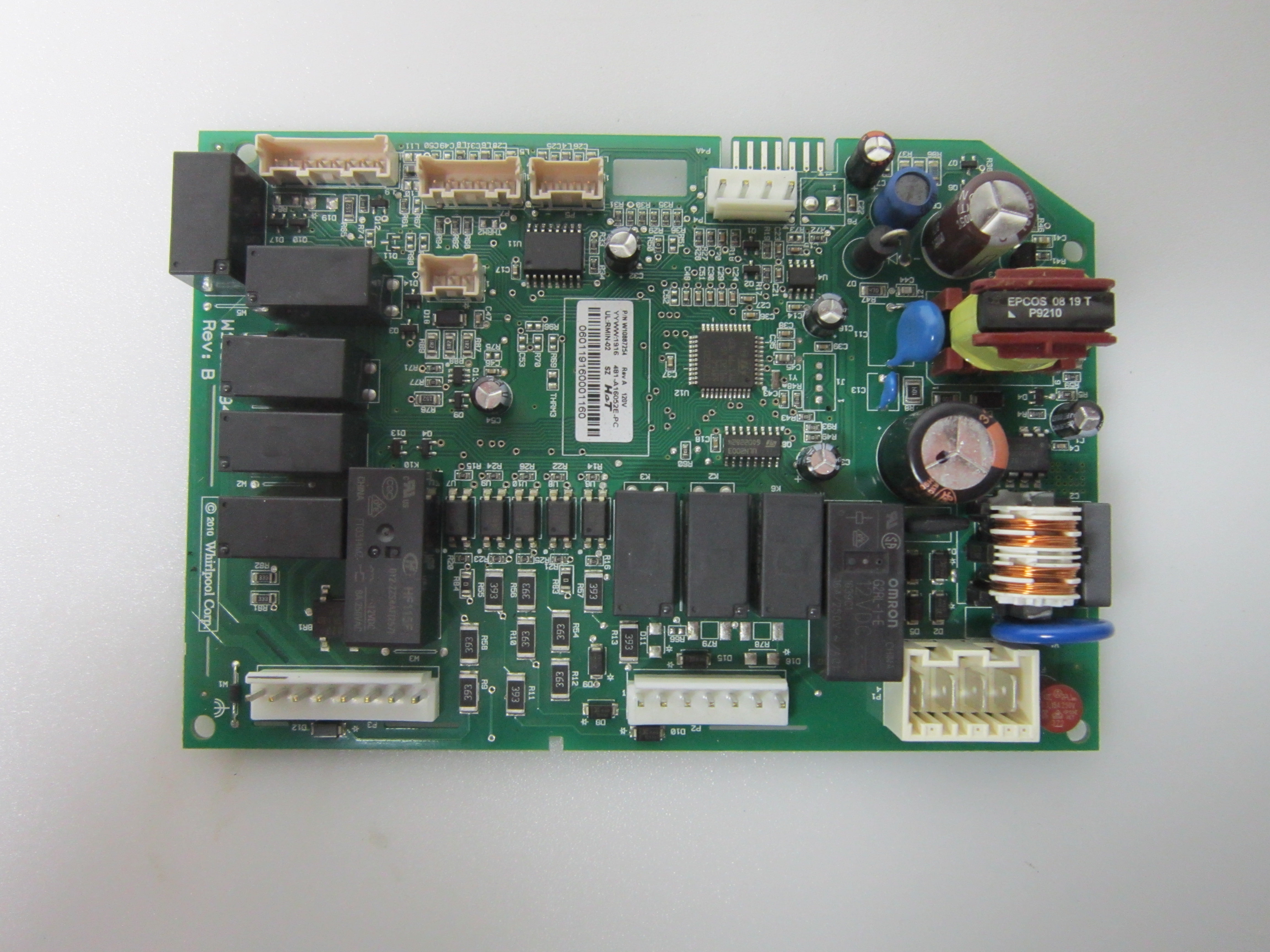 Whirlpool WRS588FIHV00 Refrigerator Main Control Board W10321694 ...