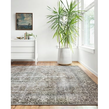 Loloi II Layla Oriental Blue / Rust Printed Area Rug - Walmart.com