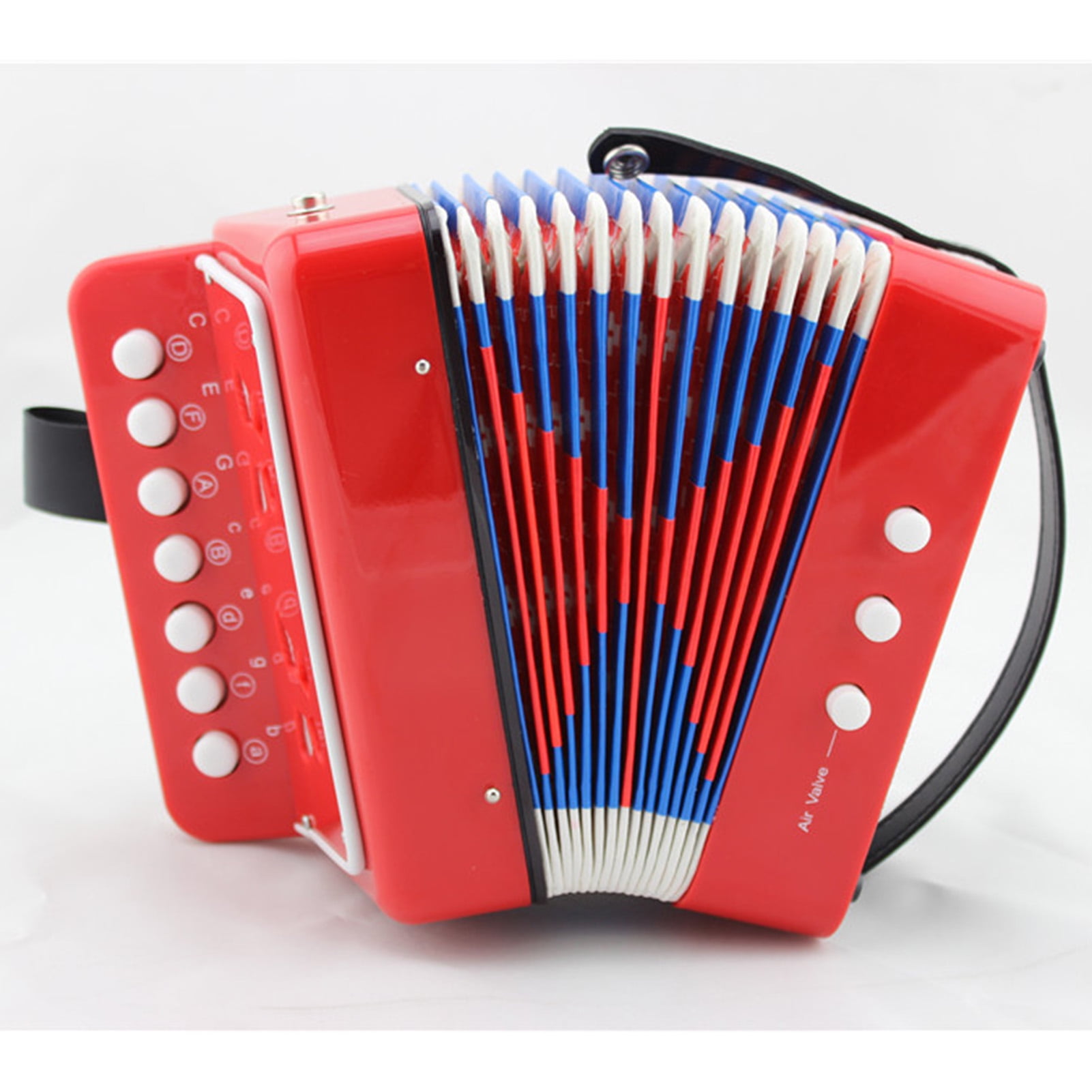 Instrumento musical de acordeón, acordeón de juguete para niños ...