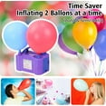 DIGITNOW Electric Air Balloon Pump, 600W Dual Nozzle Inflator - Walmart.com