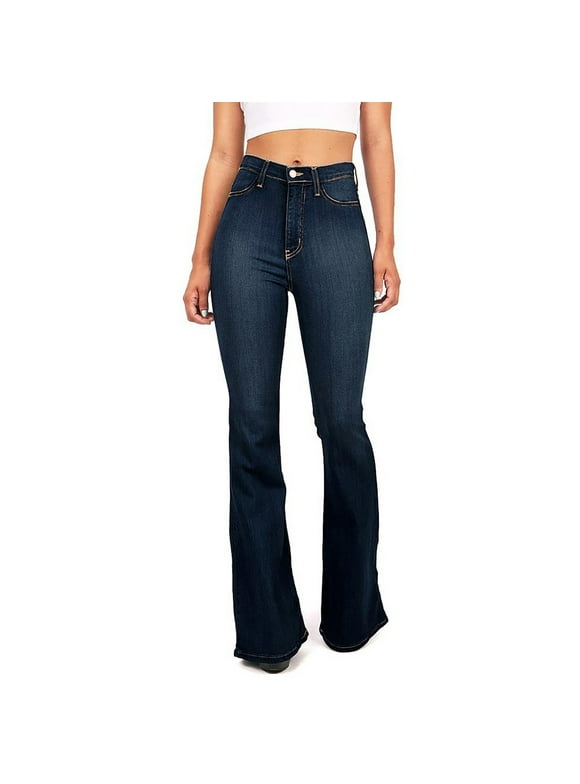 High Waisted Bootcut Jeans