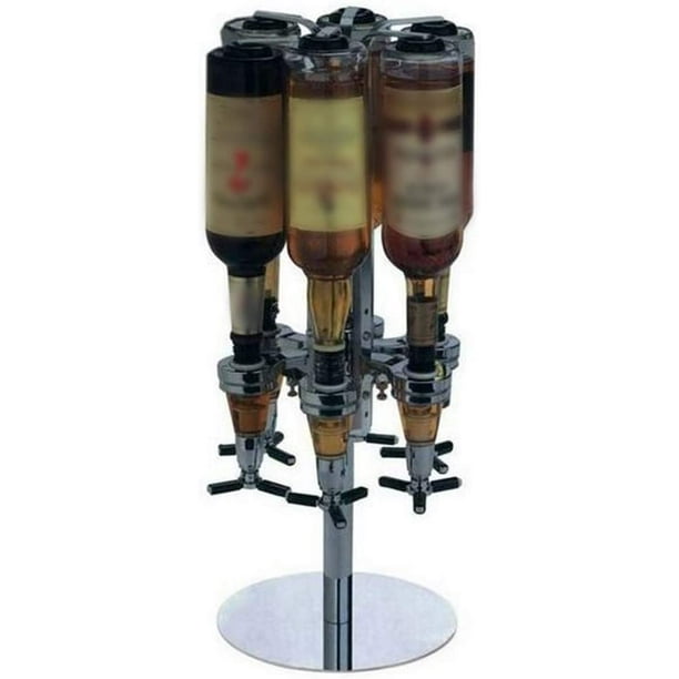 MONIPA Liquor Holder Alcohol Dispenser Station Portable Beverage Wine ...