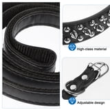 Pet Collar Spike Dog Neckwear Studded Puppy Chain Belt Leash for ...