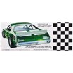 "AMT 1988 Ford Mustang GT 7"" Model Car Kit, 132 Pieces, Classic Muscle ...