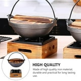 HOMEMAXS Japanese Style Hot Pot for Kitchen Use Assorted Color Nonstick ...