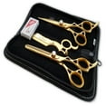 Professional Hair Styling GOLD Shears Cutting Scissors Salon Barber 6 ...
