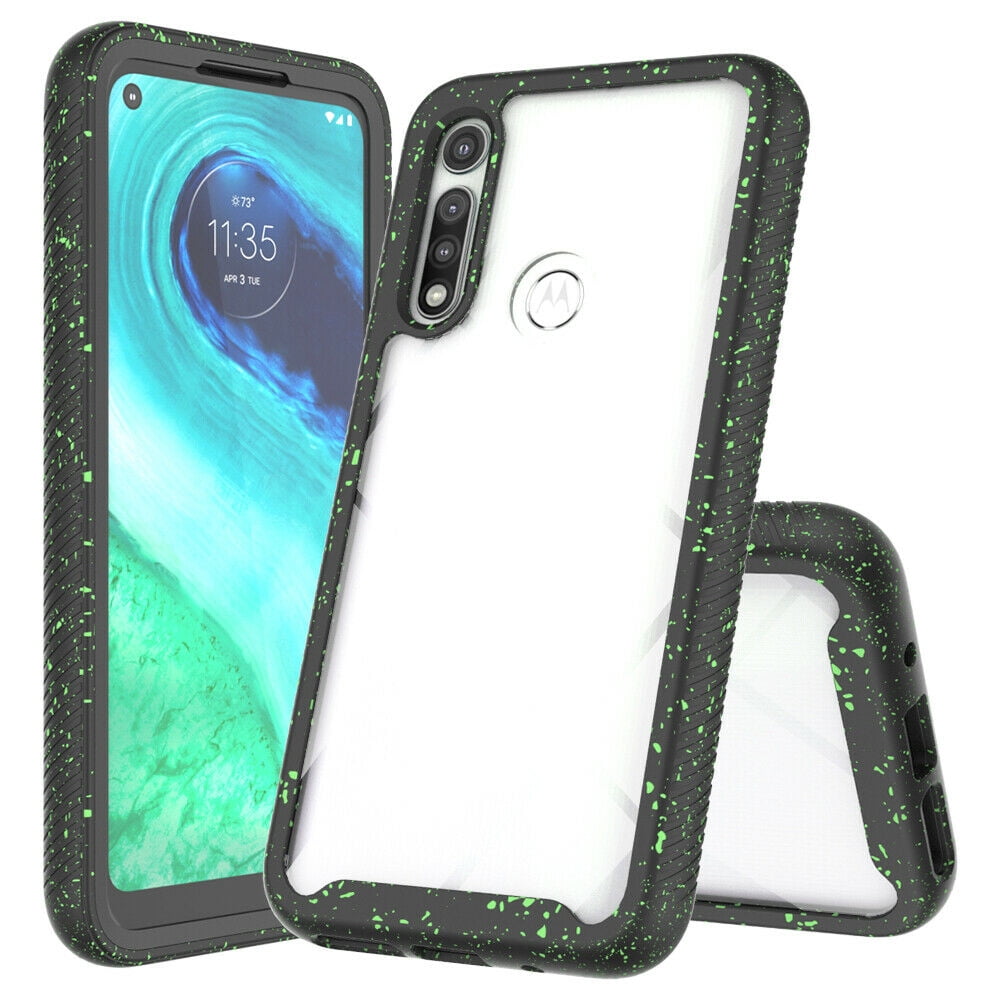 for Motorola Moto G Fast (2020) Clear Case Phone Case Dual Layer Full ...