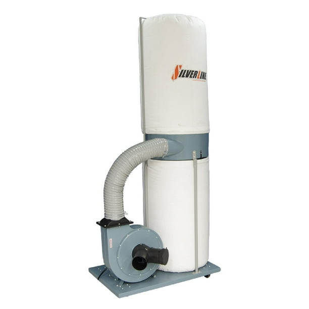 Colector D/Aserrin Silverline Motor 2Hp 110V Monofasico blanco Estandar ...