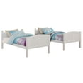 Angel Line Rowan Twin over Twin Bunk Bed, White - Walmart.com