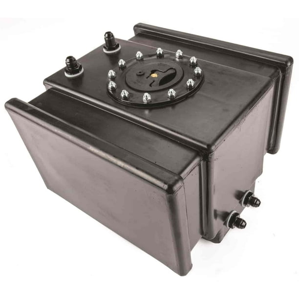 JEGS 15373 Drop Sump Drag Race Fuel Cell Capacity: 5 Gallons 13 in. L x ...