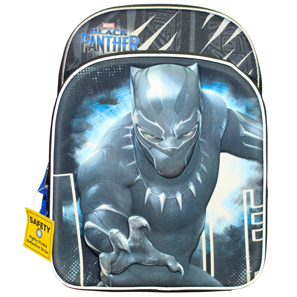 Marvel Black Panther 3D Large Backpack - Walmart.com