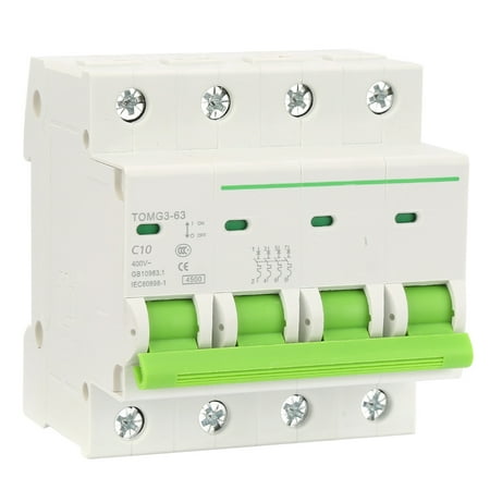 Circuit Breaker,TOMG3-63 4P C type Leakage Circuit Breaker Miniature ...