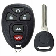 2 PACK KeylessOption Keyless Entry Remote Control Car Key Fob ...