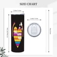 Colorful 20 oz Stainless Steel Insulated Tumbler with Heart Design ...