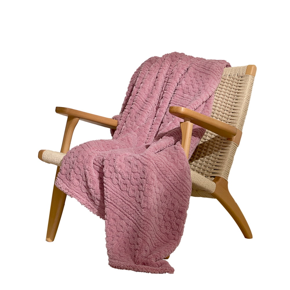 Frazada Descanso térmica Lena Sherpa Rosa | Walmart en línea