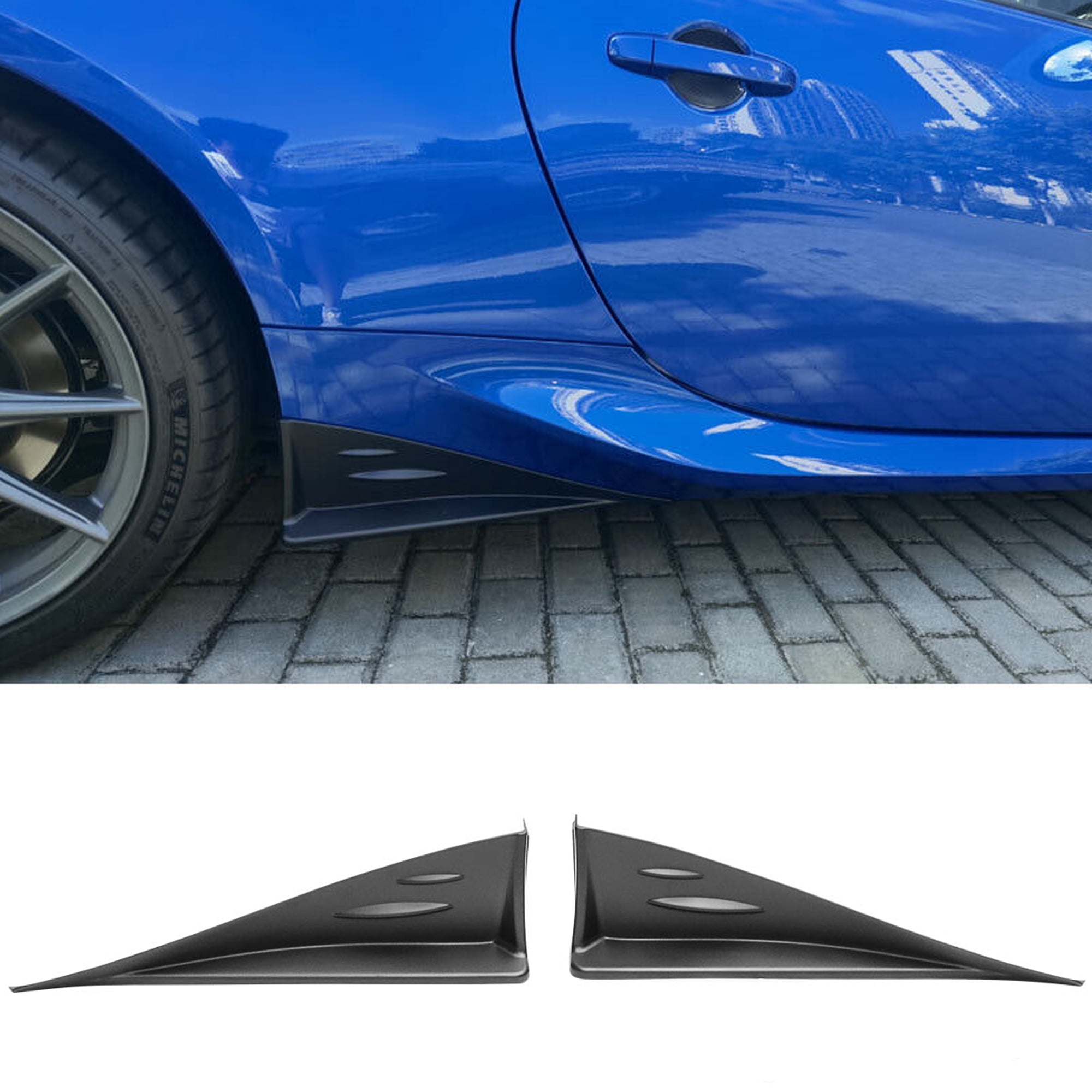 NINTE Scratch Protector for 2022-2023 BRZ GR86 Matte Black Side Skirts ...