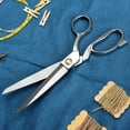 SUSHANG Golden Sewing Scissors Clothing Sewing Scissors Stainless Steel ...