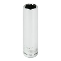 Powerbuilt 1/2 Inch Drive x 9 MM 12 Point Shallow Socket - 641764 ...