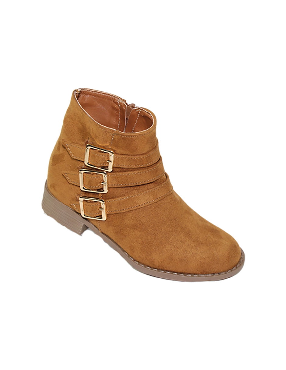 BOTIN CASUAL VESTIR LEON NIÑA CAFE GAMUZA 2061 LEON 2061p | Walmart en ...