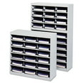 Safco E-Z Stor Grey Steel Mail Organizer - 18 Compartments - Walmart.com