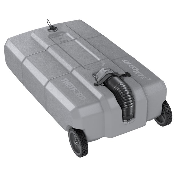 SmartTote2 Portable RV Waste Tote Tank / 2 Wheels / 27-Gallon Capacity ...