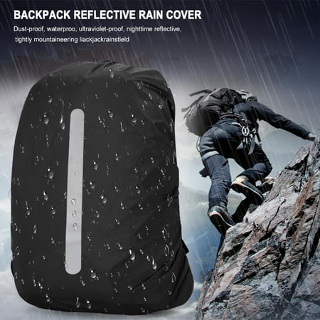 Clairlio Reflective Waterproof Backpack Rain Cover Outdoor Safety ...