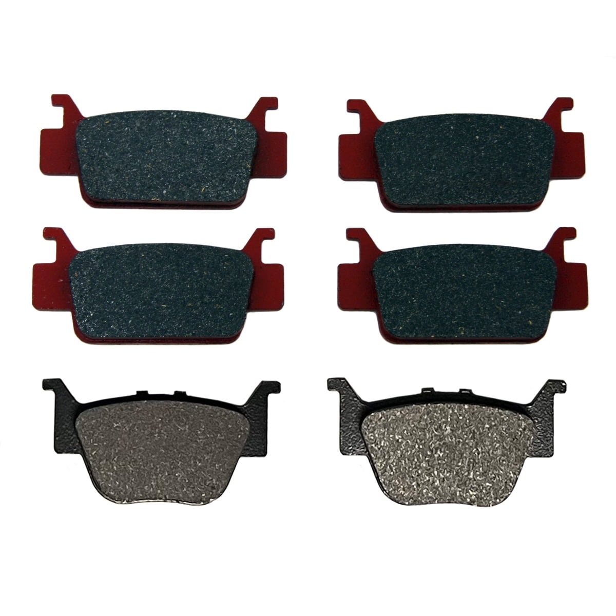Factory Spec, Front & Rear Brake Pads for Honda Rincon 680 4x4 fits ...