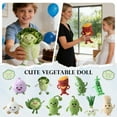 Cute Lotus Root Plush Toy, Simulated Vegetable & Fruit Stuffed Plush ...