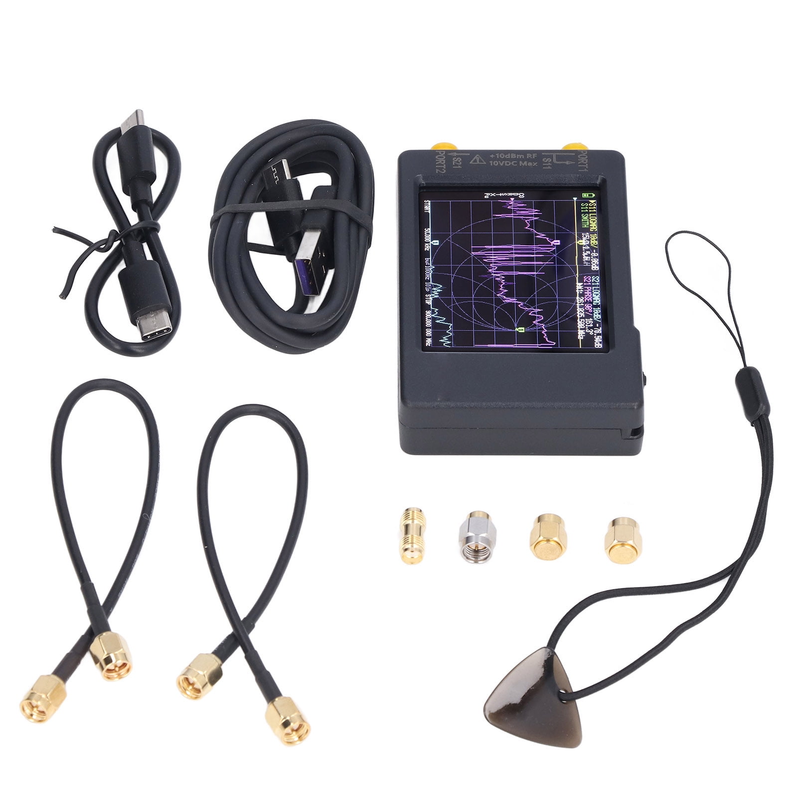 Vector Network Analyzer 50KHz‑1.5GHz 2.8in HF VHF UHF Antenna Testing ...
