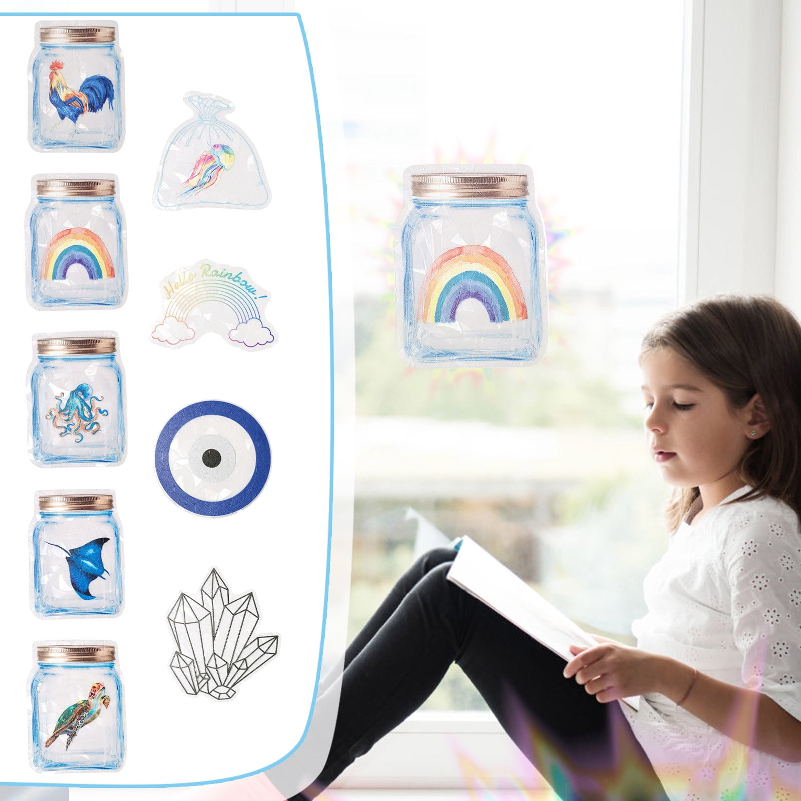 Corashan Sticker Crash Window Sticker To Birds From Window Collision ...