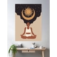 Bloom Theory Meditation Poster Wall Art, Modern Wall Decor, 12x18 ...