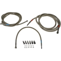 Dorman 819-812 Front Flexible Stainless Steel Braided Fuel Line for ...