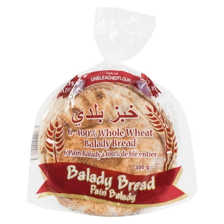 Byblos Bakery 7" Whole Wheat Balady Bread - Walmart.ca
