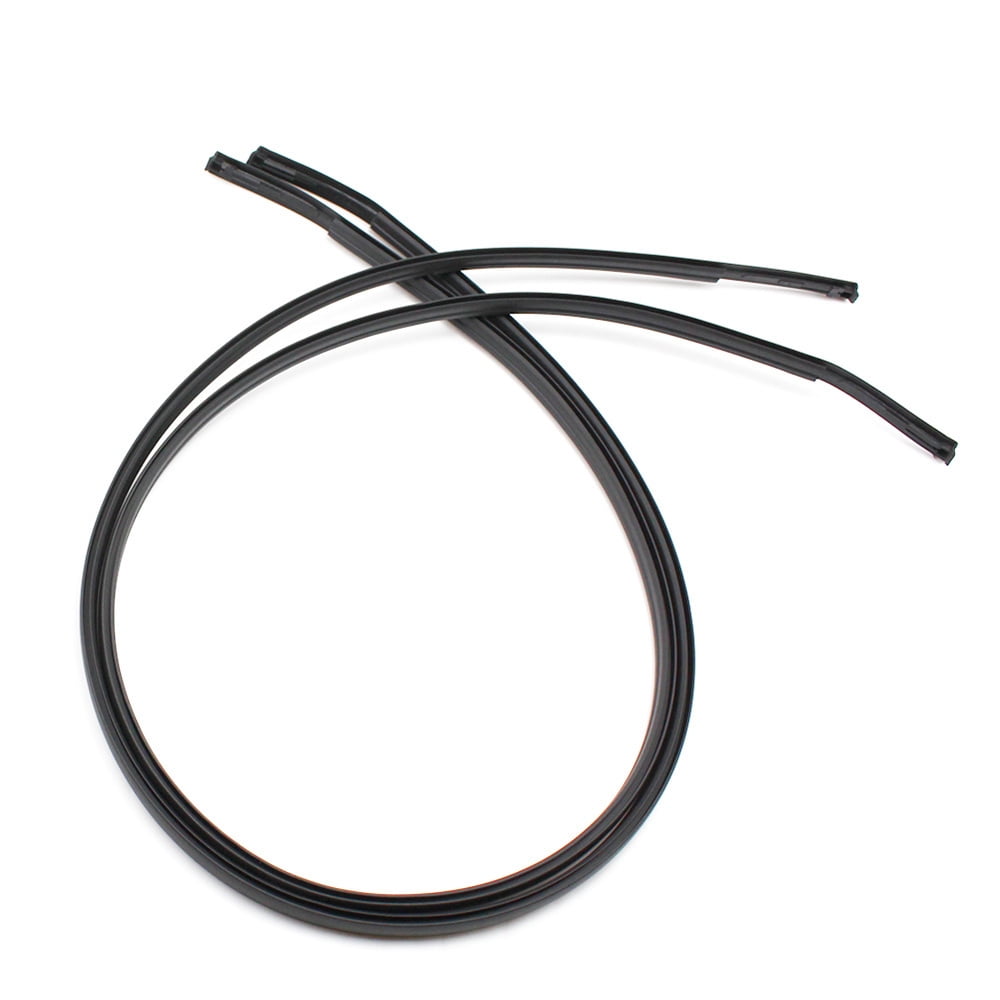 2 Pcs Left & Right Rubber Cab Roof Moulding Mould 75551-0K160/ 75552 ...