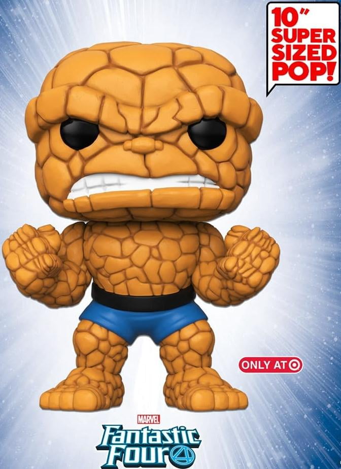 Funko Pop Gigante! Marvel: Fantastic Four - 25cm The Thing Funko Figura ...