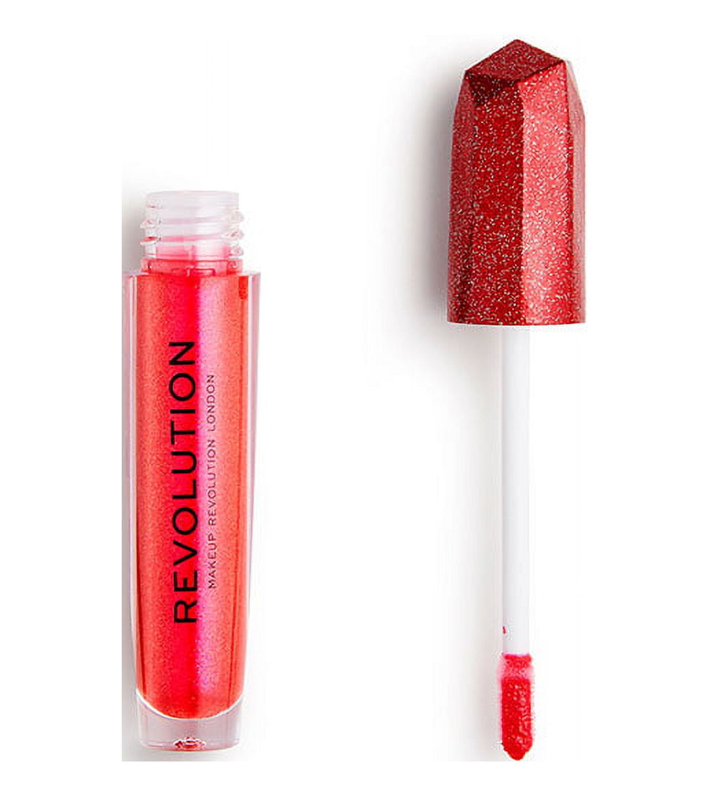 Makeup Revolution - Precious Stone Glitter Lip Topper en Ruby Crush ...