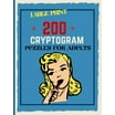Funny As F*ck Cryptogram Puzzle Books For Adults: 120 Large Print Swear ...