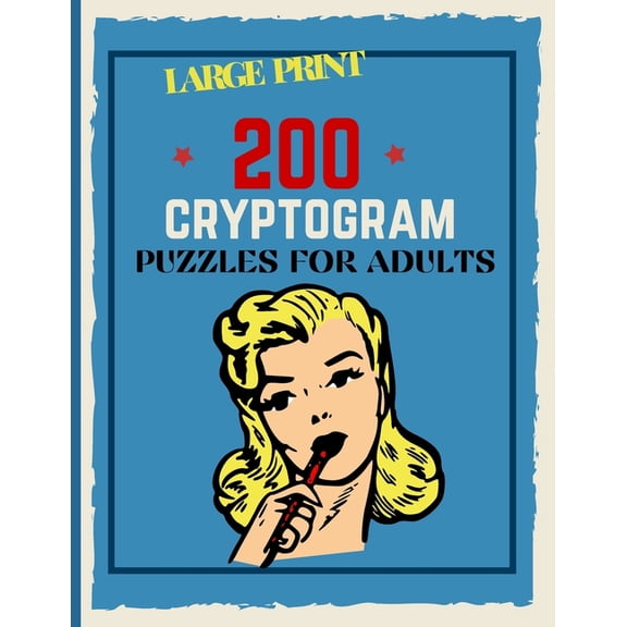 Funny As F*ck Cryptogram Puzzle Books For Adults: 120 Large Print Swear ...