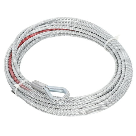 Towing Winch Cable, Stainless Steel Cable 4500LBS Galvanized 10m Length ...