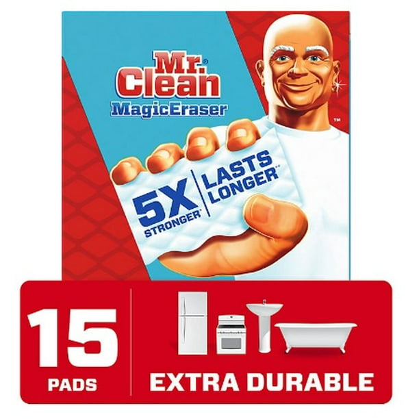 Mr. Clean Magic Eraser Extra Durable Scrubbers (15 ct.) - Walmart.ca
