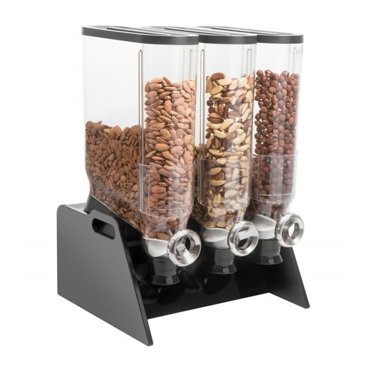 Triple Container EZ-SERV Table-Top Cereal Dispenser, 3.9 Gallon ...