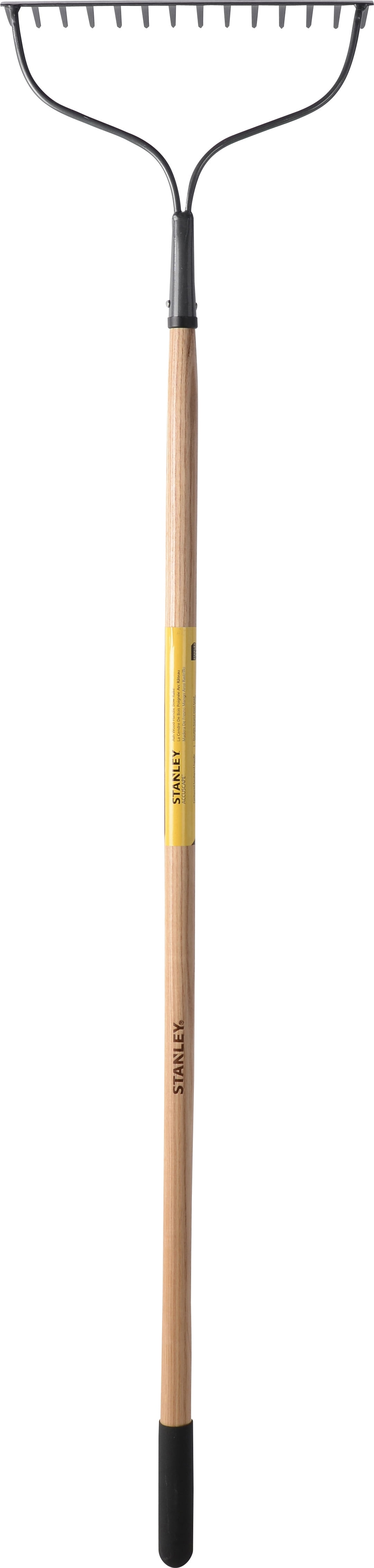 STANLEY ASH WOOD BOW RAKE LONG HANDLE - Walmart.com