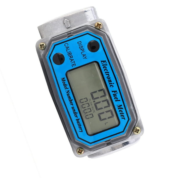 Fuel Meter, Turbine Meter 1inch NPT, Mini Fuel Meter Digital Turbine ...