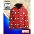 Marvel Boys’ Avengers Spider-Man Reversible Jacket – Sherpa Fleece ...