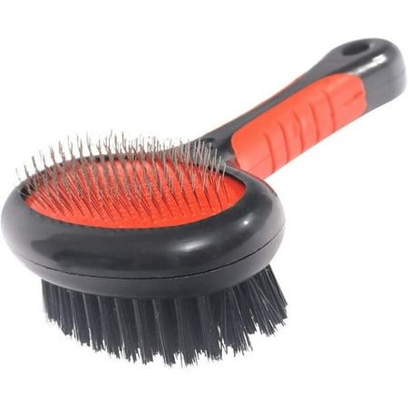 Pet Comb Double-Sided Comb, Pig Bristle Hair Cleaning Beauty Comb Cat ...