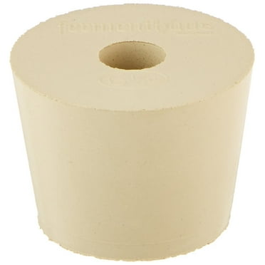 Drilled Rubber Stopper #6 (Set of 3) - Walmart.com
