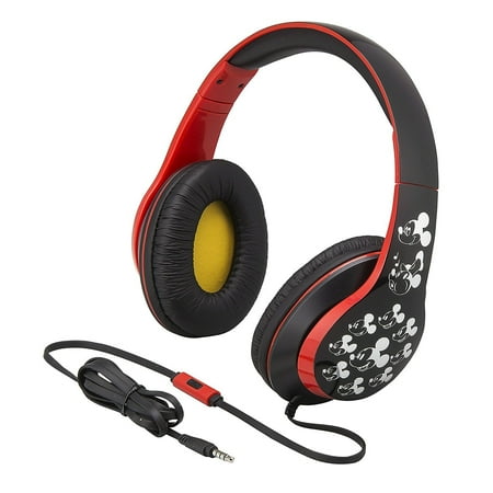 Mickey Mouse Over the Ear Headphones with Built in Microphone Quality ...
