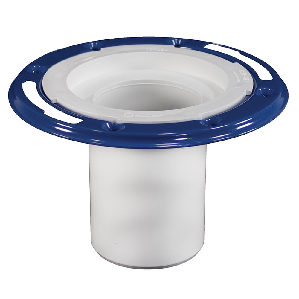 3 PVC Closet Flange With Long Barrel And Metal Ring PartNo C50302 3-pvc-closet-flange-with-long-barrel-and-metal-ring-partno-c50302